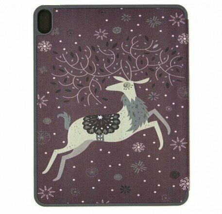 Чехол-книжка Comma Lingos Series Deer Case with Pencil Slot для iPad Air4 10.9 (2020), фиолетовый
