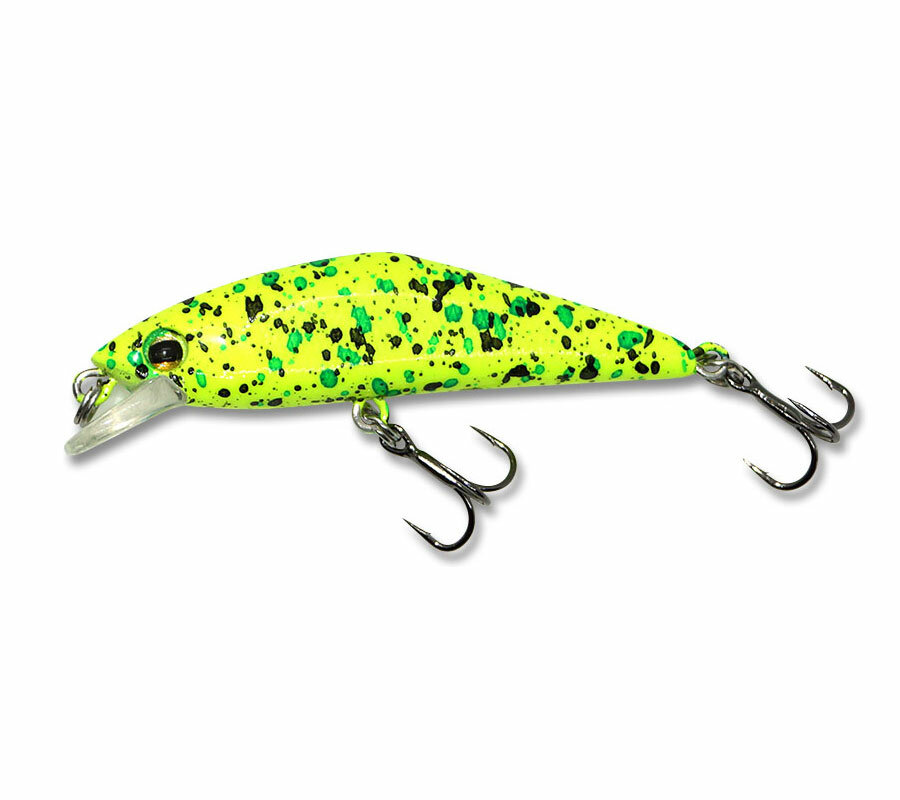 Воблер Kosadaka Gravy-2 XS 50F плав, 50мм, 2.5г, 0.4-1.2м цвет YKK