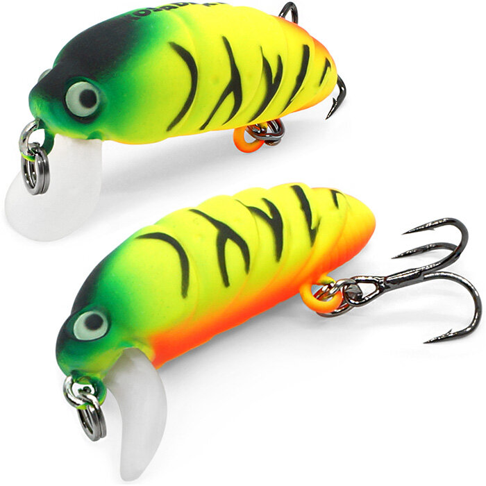 Воблер Kosadaka Cocoon xs 32F плав, 32мм, 2.2г, 0.0-0.3м; цвет TT