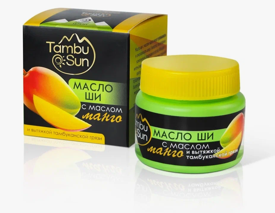 Tambusun Масло ши с маслом манго, 50 мл