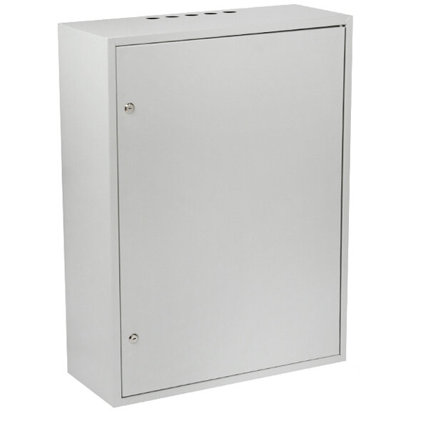 Шкаф 800х650х250мм светло-серый с монтажной платой без реек 17-011 Элма ЩПН-з 6825