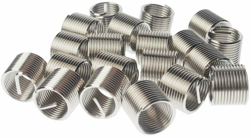 JTC-4785-1 Набор вставок резьбовых М12х1,25 длина 16,3 мм для наборов восстановления резьбы 20шт