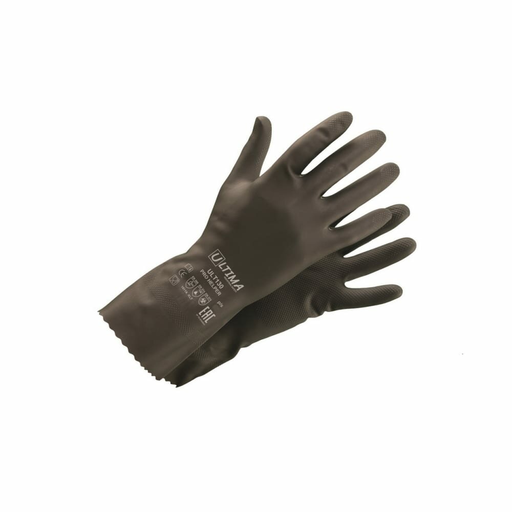Латексные перчатки ULTIMA PRO HELPER ULT130_9/L