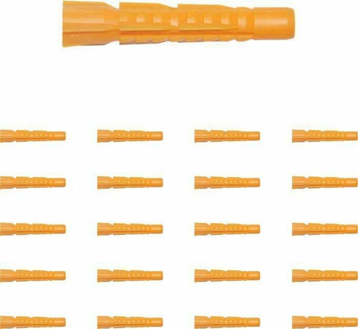 Дюбель 6x52 с бортом универсальный (50 шт.) (комплект из 20 уп)