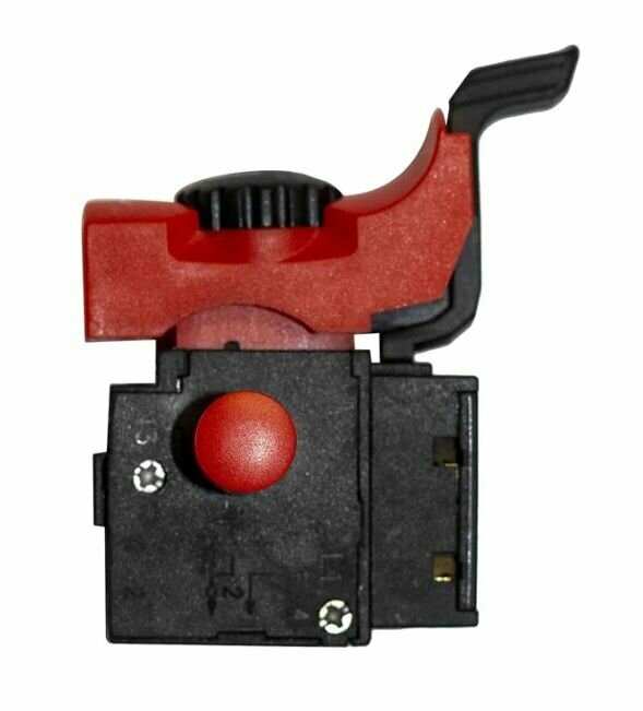 Выключатель (кнопка) ZLB KR8 для дрели (загнутый реверс)
