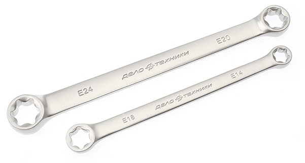 Ключ накидной TORX E6xE8 ДелоТехники