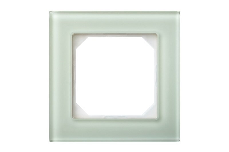 LIREGUS Рамка Одноместная Стекло Натуральное (Универсальный Монтаж) LIREGUS EPSILON