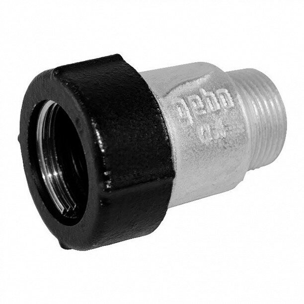 Муфта оцинкованная обжимная 2" наруж/рез Gebo