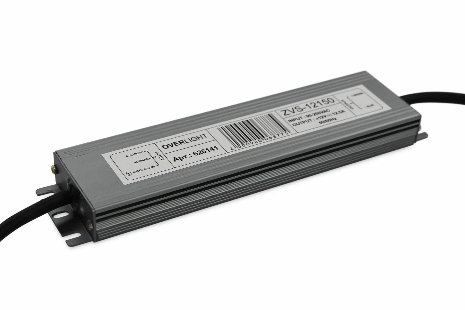 Источник напряжения ShopLEDs Блок питания ZVS-150-12 (12V, 150W, 12.5A, IP67)