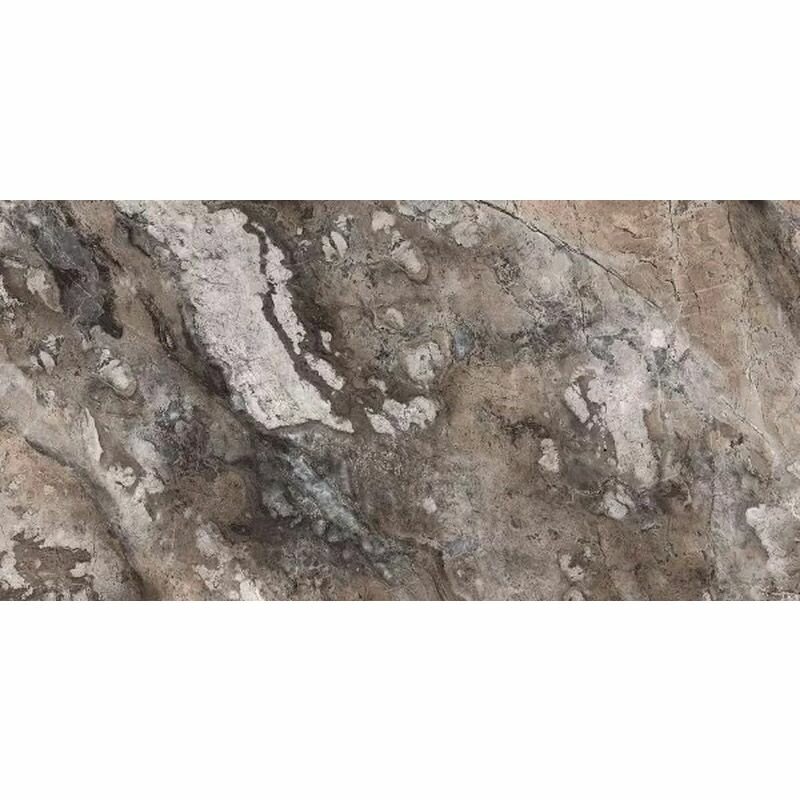 Керамогранит Etili Seramik (Этили Серамик) Paradise Quarry Brown Polished Rec. 60х120 см, ректификат (ETI80546)
