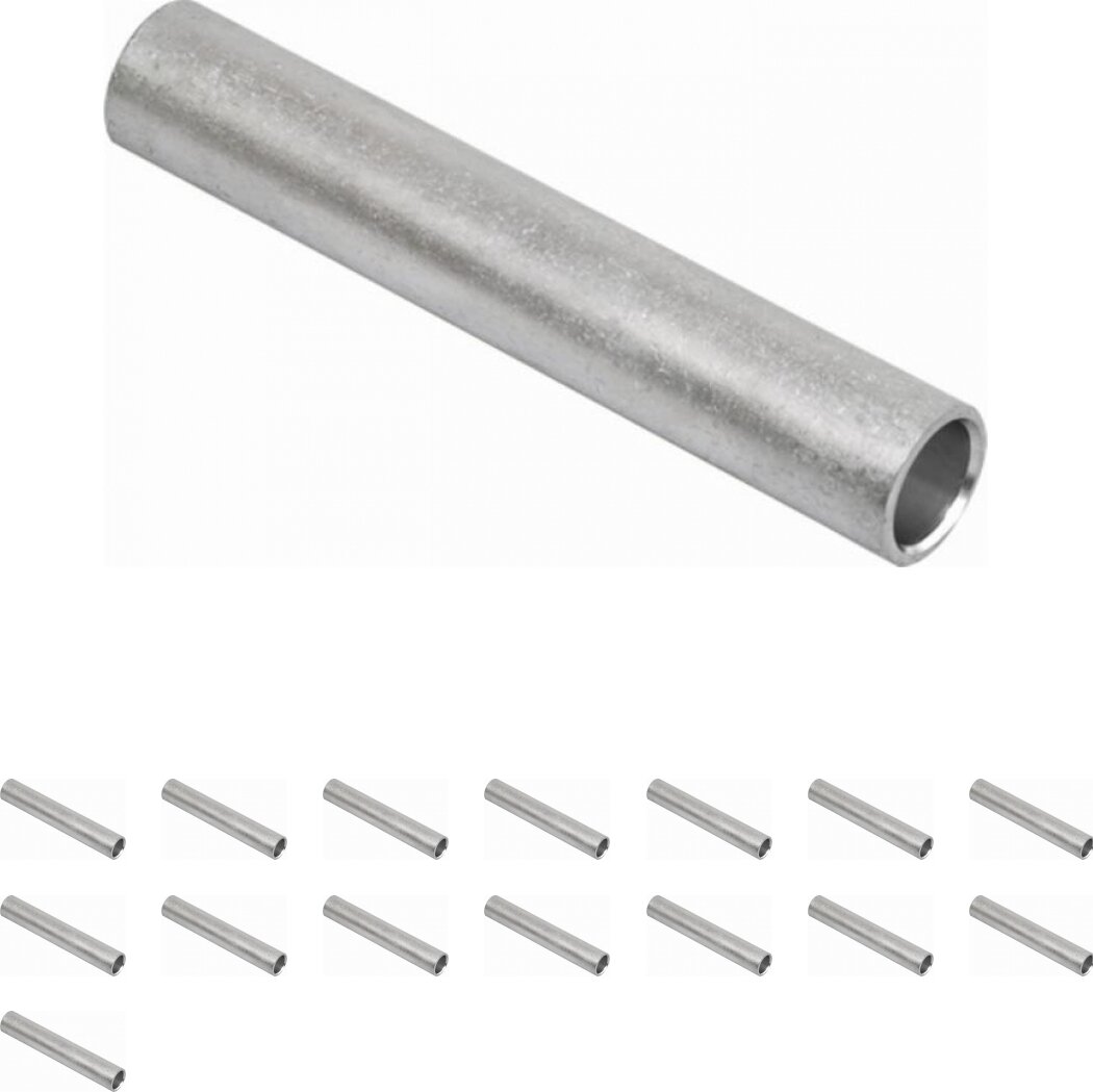 Гильза IEK GL-50 алюминиевая соединительная (комплект из 15 шт.)