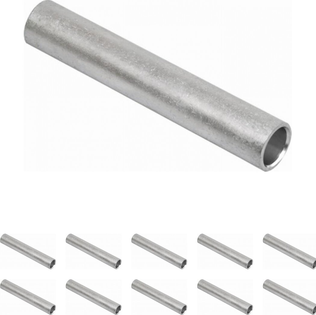 Гильза IEK GL-35 алюминиевая соединительная (комплект из 10 шт.)