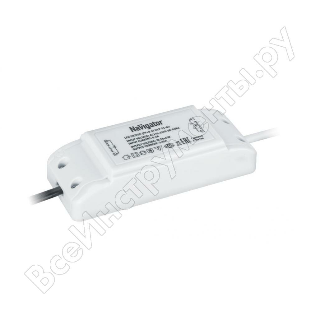 Драйвер Navigator ND-P40-1000mA-IP40 61547