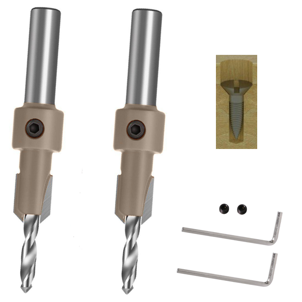 Комплект из 2-х зенкеров D=10 d1=3 S=10 PROCUT CS101.953063