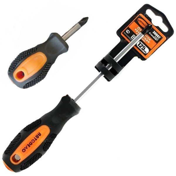 Отвертка крестовая АвтоДело PH2х150мм