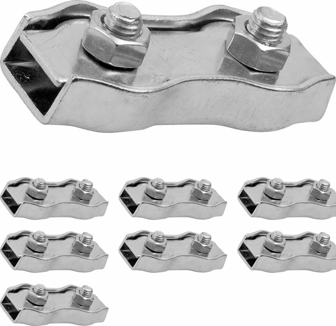 Зажим Tech-Krep Duplex 5 мм (комплект из 7 шт.)