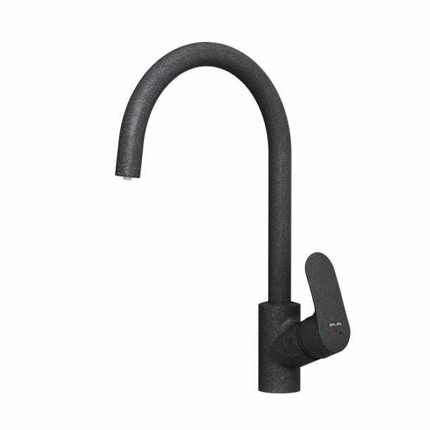 Смеситель для кухни AM.PM Like с фильтром для питьевой воды черный