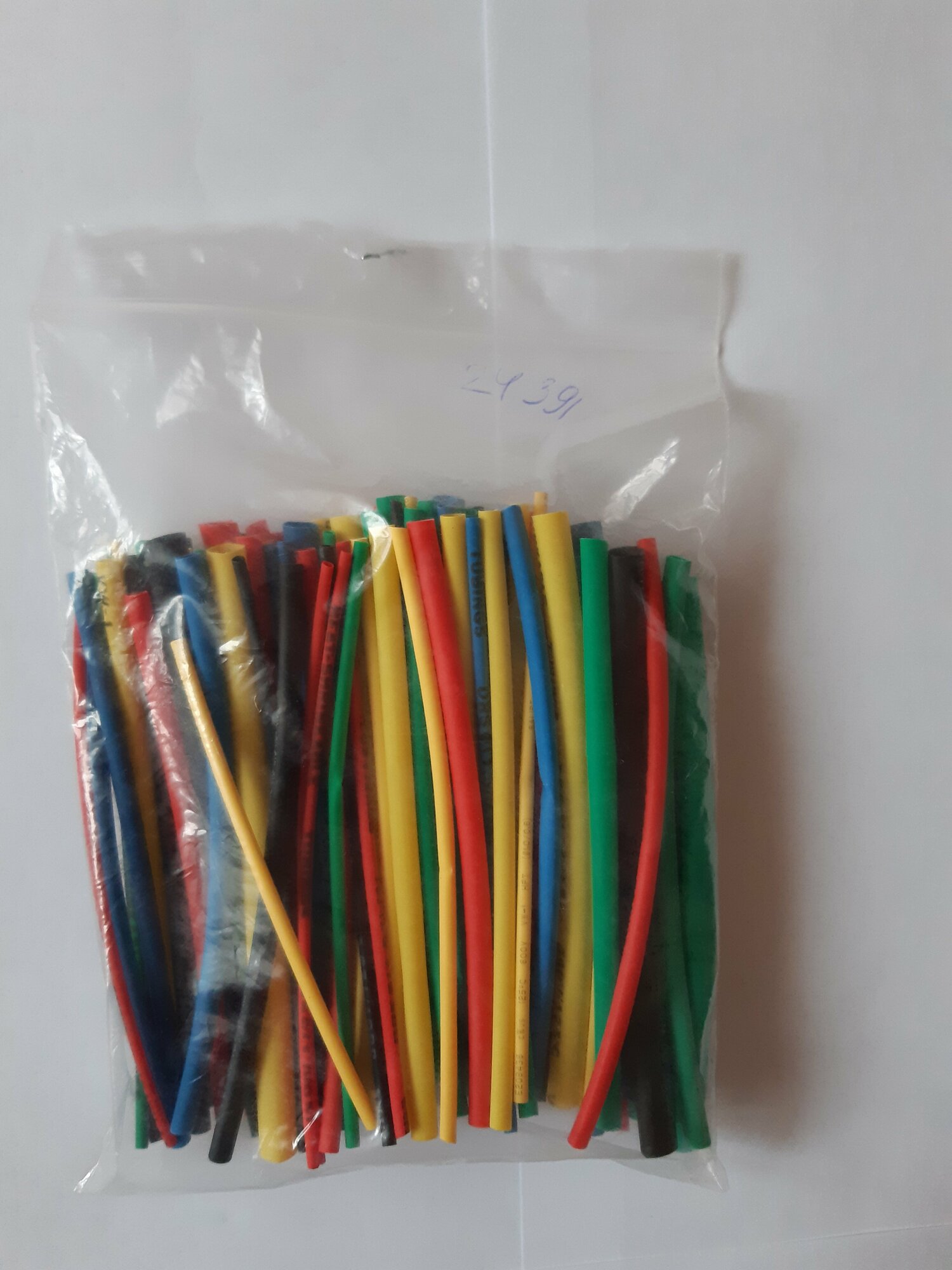 Термоусадка, набор 1.0-5.0мм 10см. упаковка 100шт.