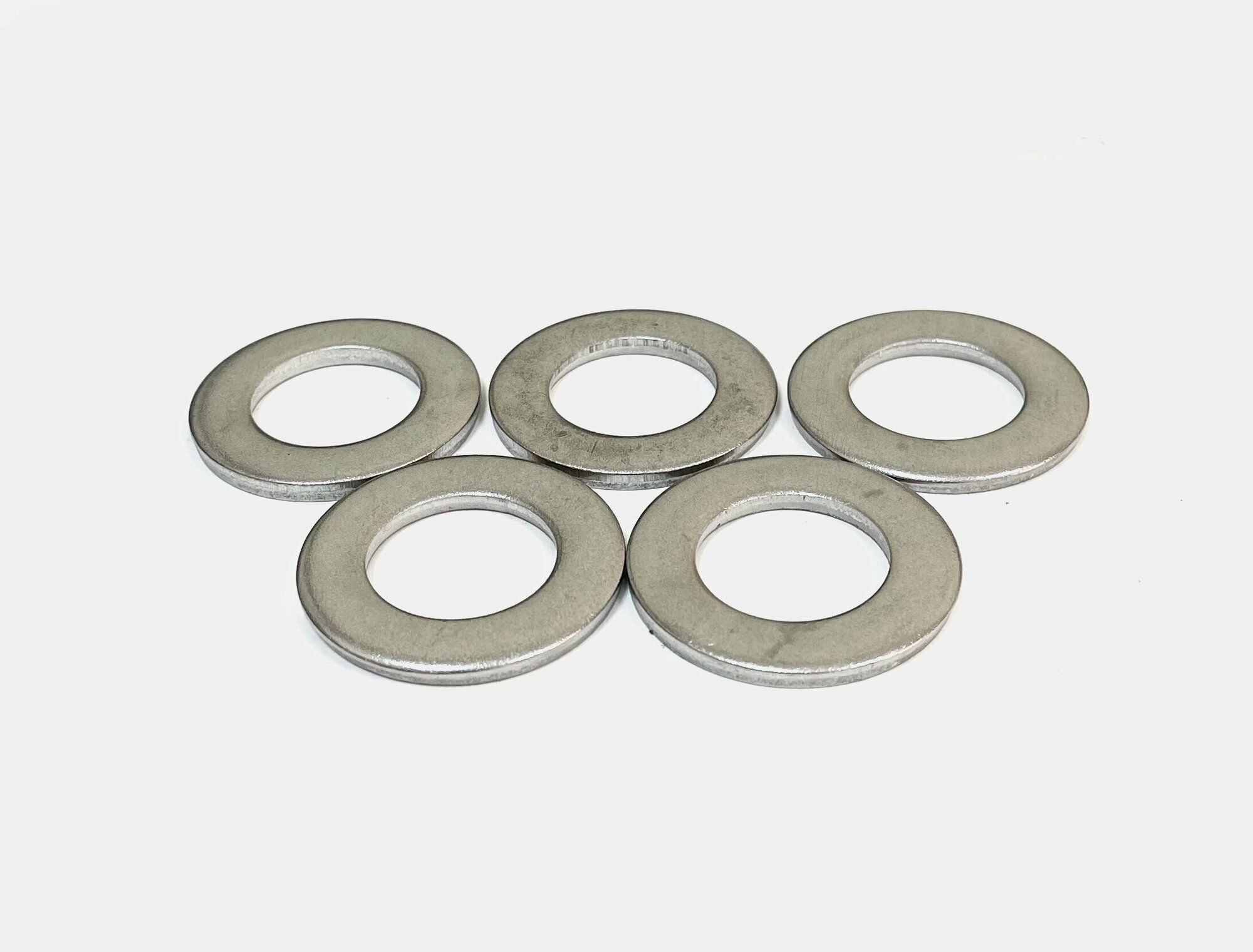 Шайба М20 плоская DIN125 A2, нержавеющая сталь, 20шт.