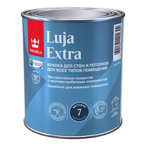 Краска моющаяся Tikkurila Luja Extra матовая RAL 1001 (Бежевый - Beige) 0,9 л
