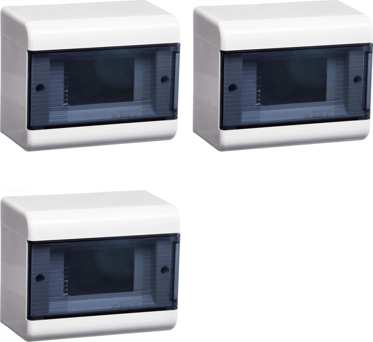 Щит навесной Tyco 6 модулей прозрачная дверца IP40 (комплект из 3 шт.)