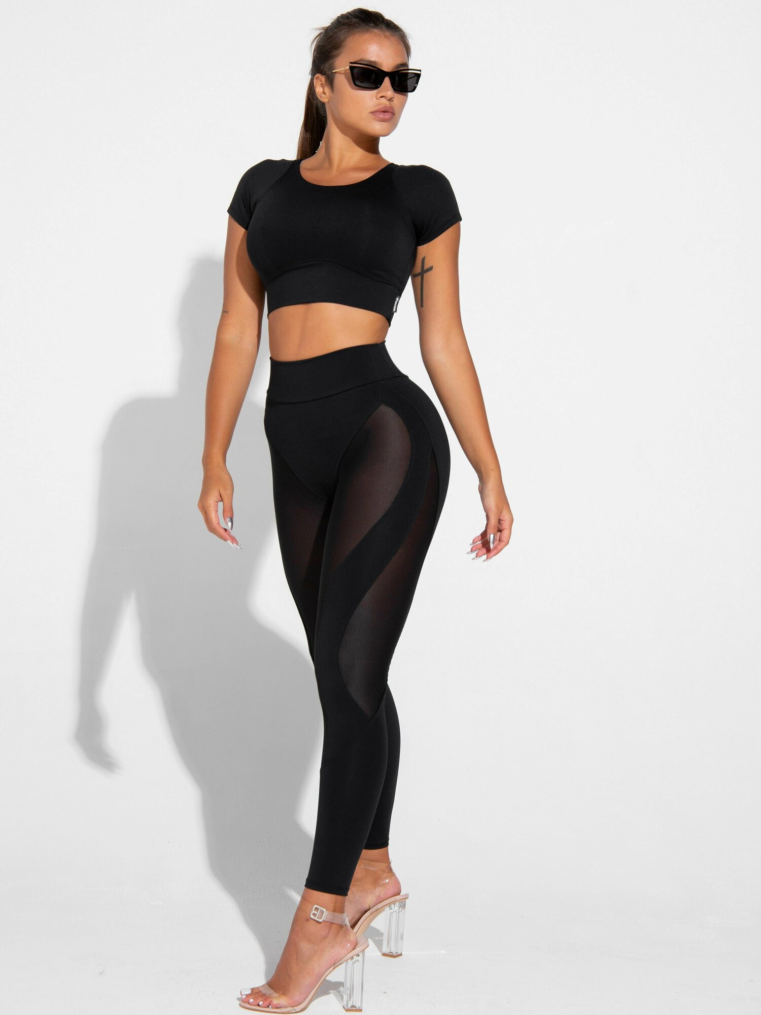 Легинсы спортивные Charisma Crystal Black