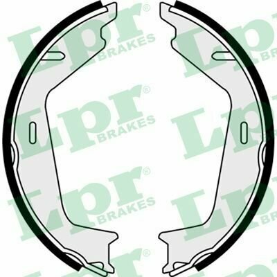 08260 Колодки тормозные задние LPR для VOLVO S60/S80/V70/XC70 98