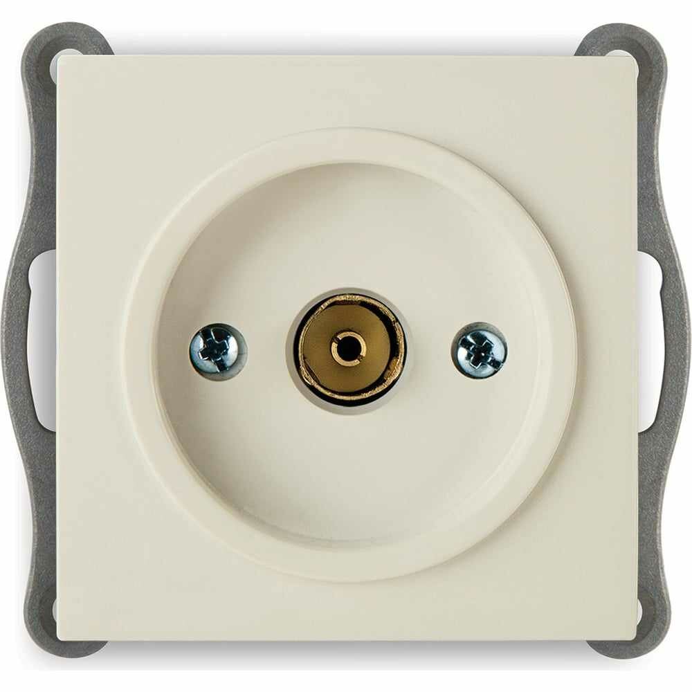 Nilson Розетка ТВ концевая СУ, TOURAN-ALEGRA-THOR, кремовый 24120429