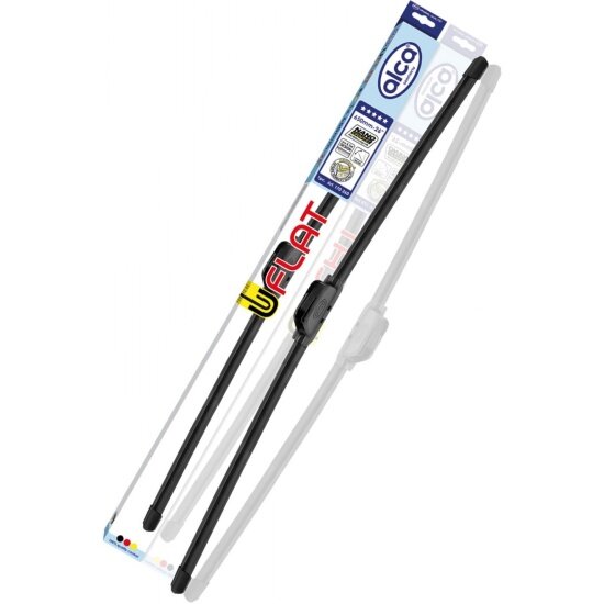 Щетка стеклоочистителя Alca U-Flat, 650мм, бескаркасная, 1шт