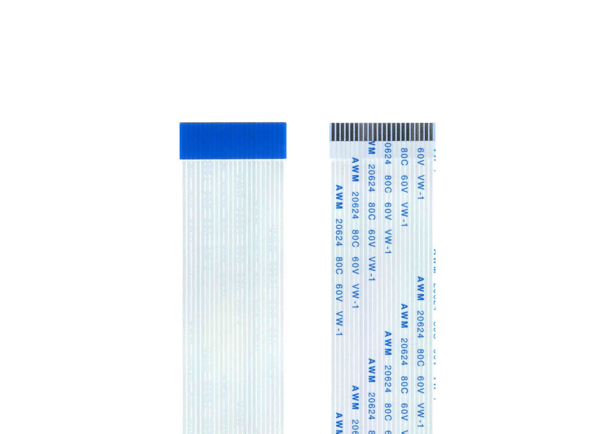 Шлейф 22 pin, 20 см, шаг 1 мм FFC, прямой А