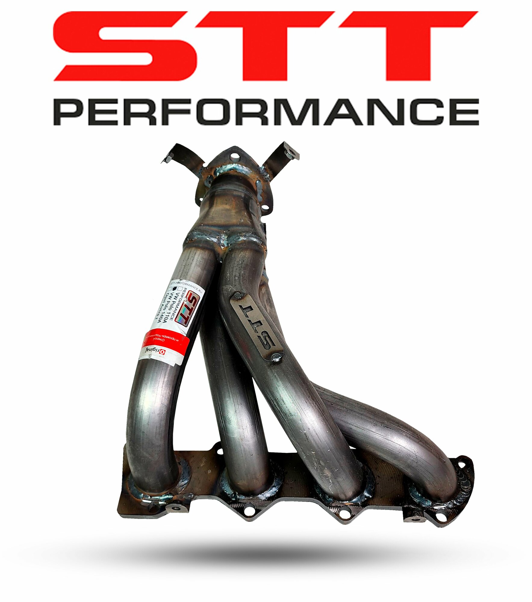 Выпускной коллектор паук 4-1 STT Perfomance Volkswagen Polo Sedan 1.6 (140А) 2009-2015 г. в