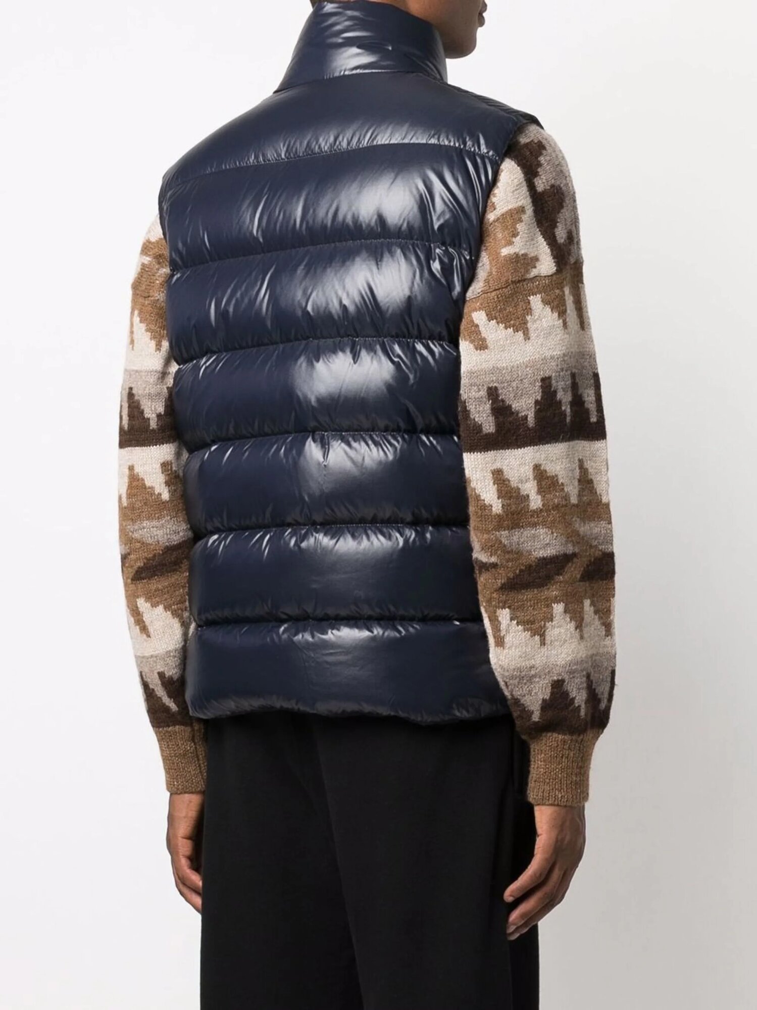 Пальто Moncler, размер 50, blue — фото 1