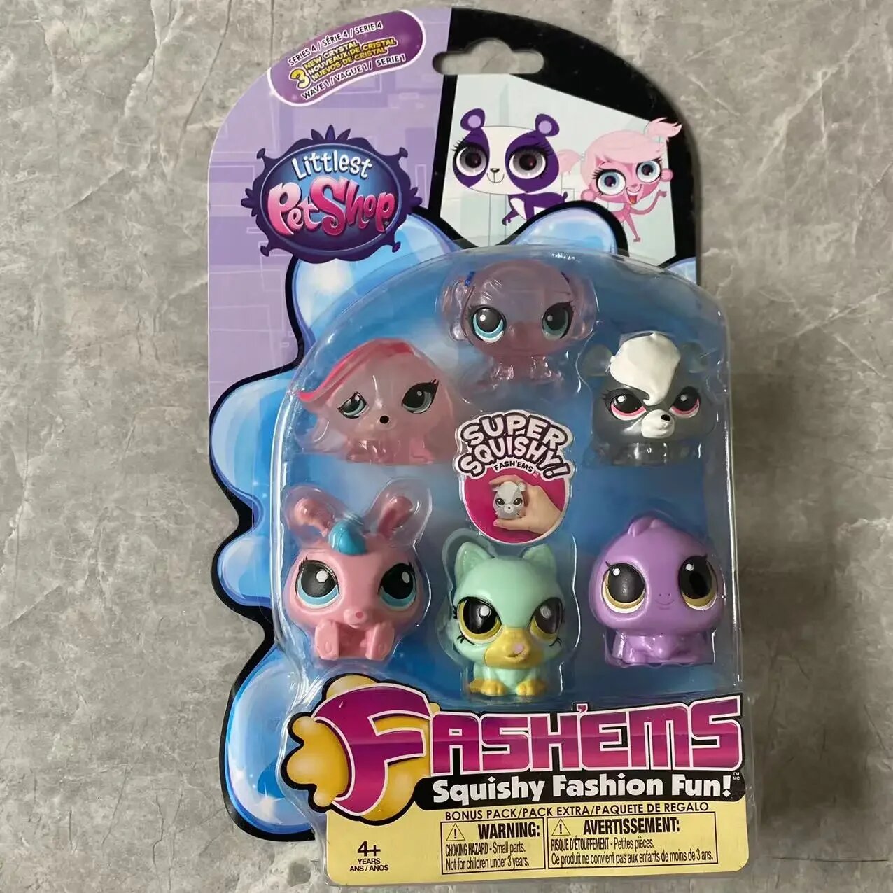 Bandai PetShop Q верcия кошка и собака D
