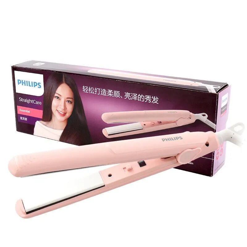 Мини электрический выпрямитель волос Philips HP8401, розовые, СN