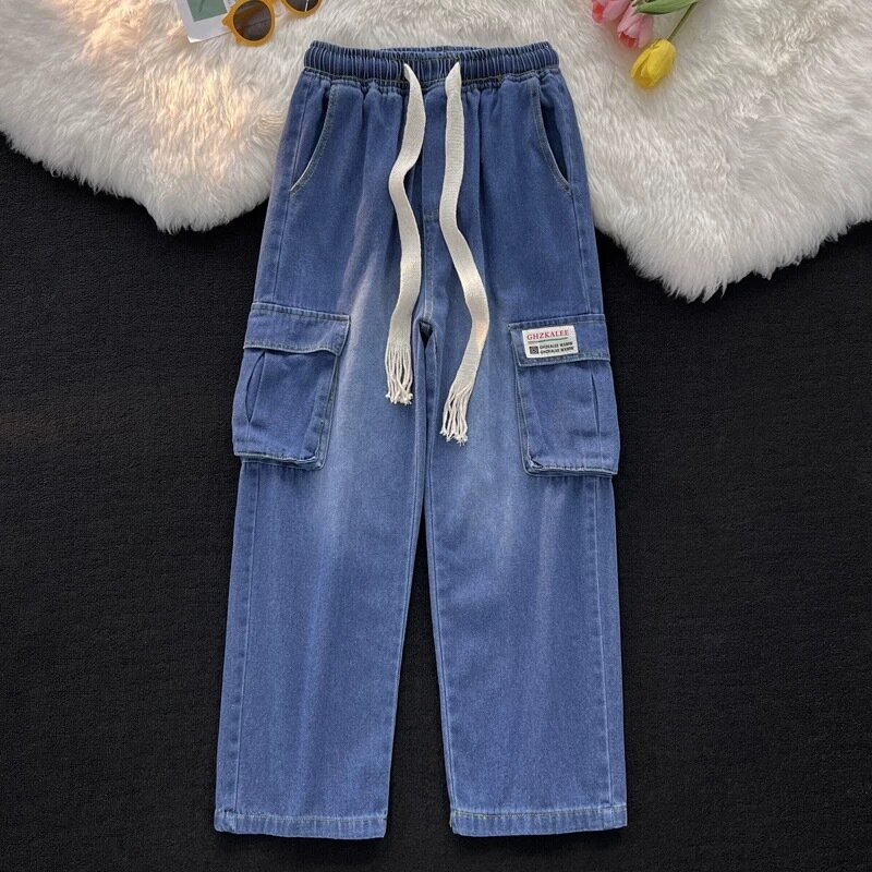 Джинсы широкие