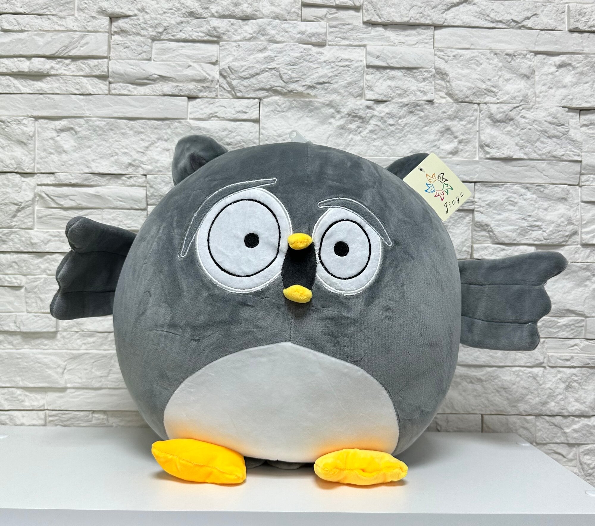 Игрушка мягкая Сова с пледом, розовая / Сова 3 в 1 с пледом / Игрушка сюрприз / Игрушка подушка с пледом розовый