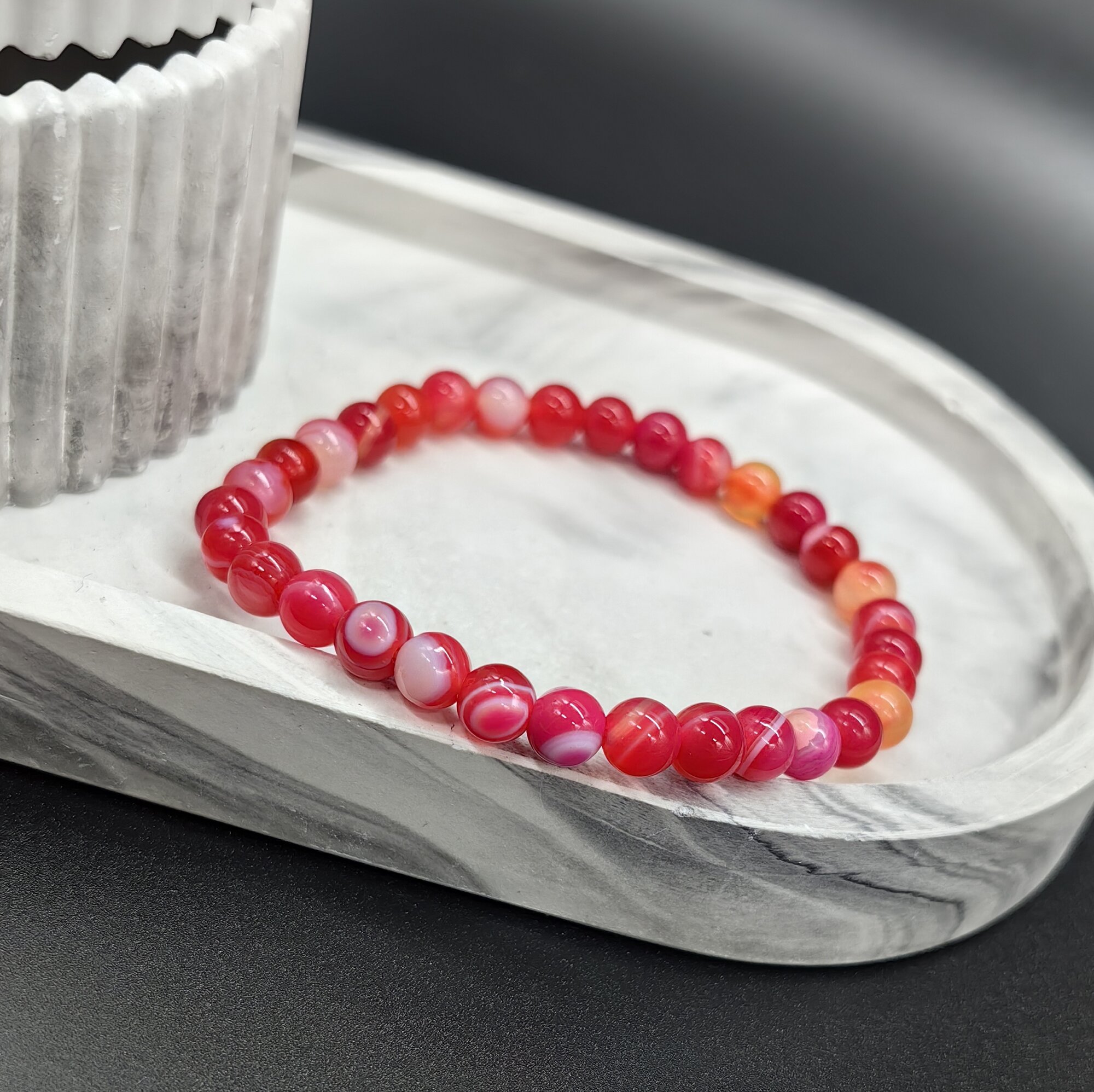 Браслет, агат