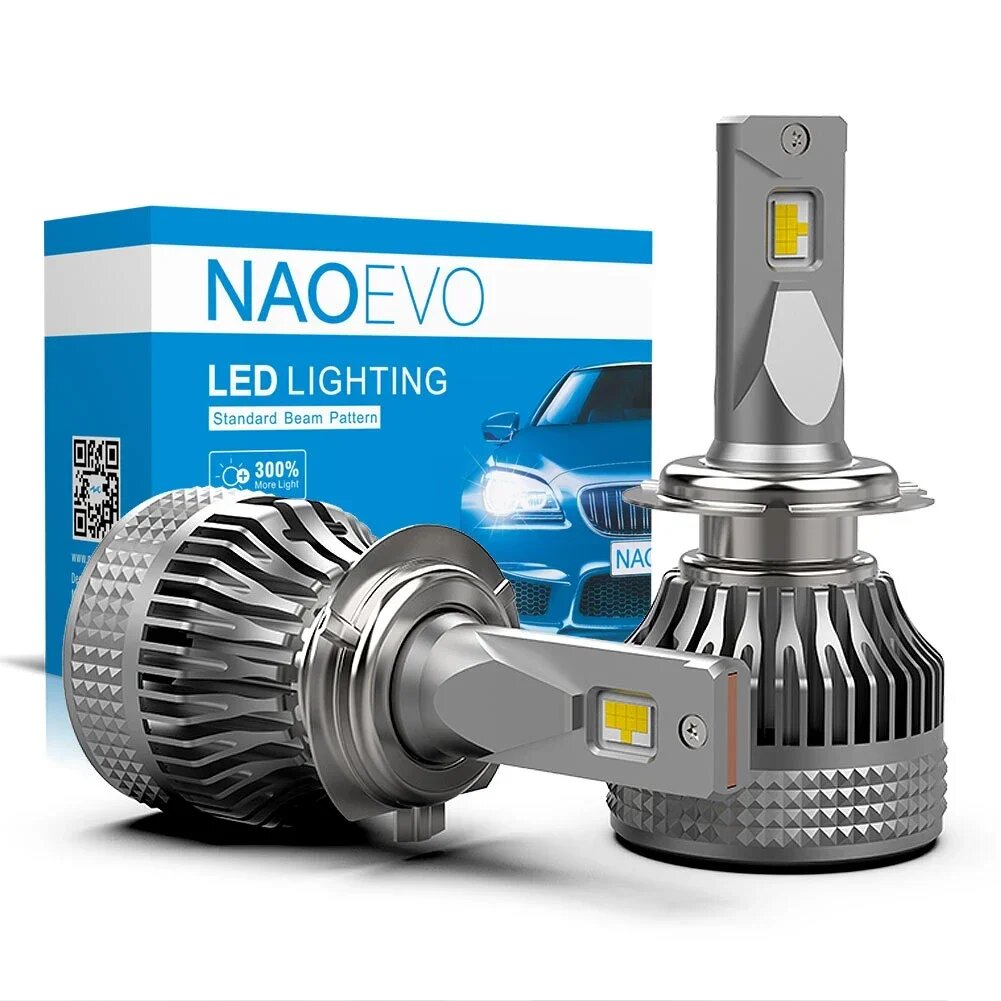 Светодиодные фары NAOEVO H11, 20000LM, Headlight