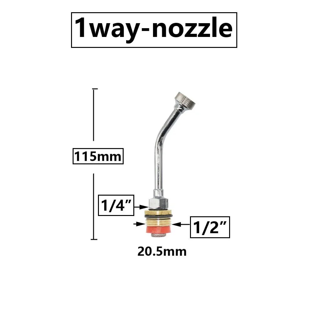 Электрический распылитель ZWDZJL 1/4 1/2", 1-5 головок D