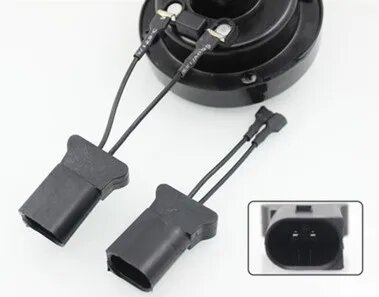 2 шт. автомобильный динамик электрический воздушный звуковой сигнал улитки провод адаптер без поврежденного для vw audi toyota honda Mitsubishi
