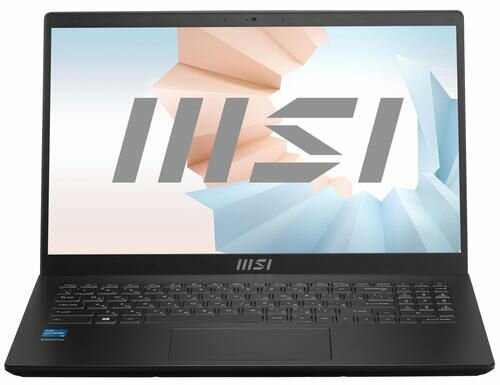 Ноутбук MSI Modern B12M-215XRU, 15,6", FHD, 256GB SSD, i3, подсветка клавиатуры