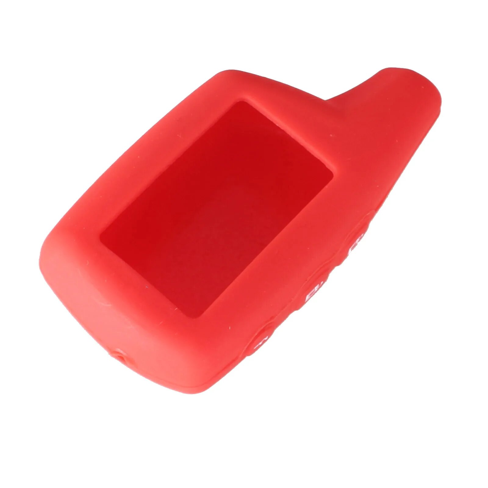 Силиконовый чехол DANDKEY для Pandora DXL3000, ЖК-дисплей, версия для России, чехол для пульта дистанционного управления автомобильной сигнализацией, 3 кнопки Красный