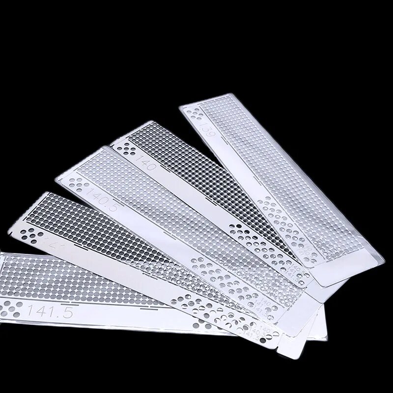 Линейка для алмазной живописи из нержавеющей стали 408 отверстий 141.5 model
