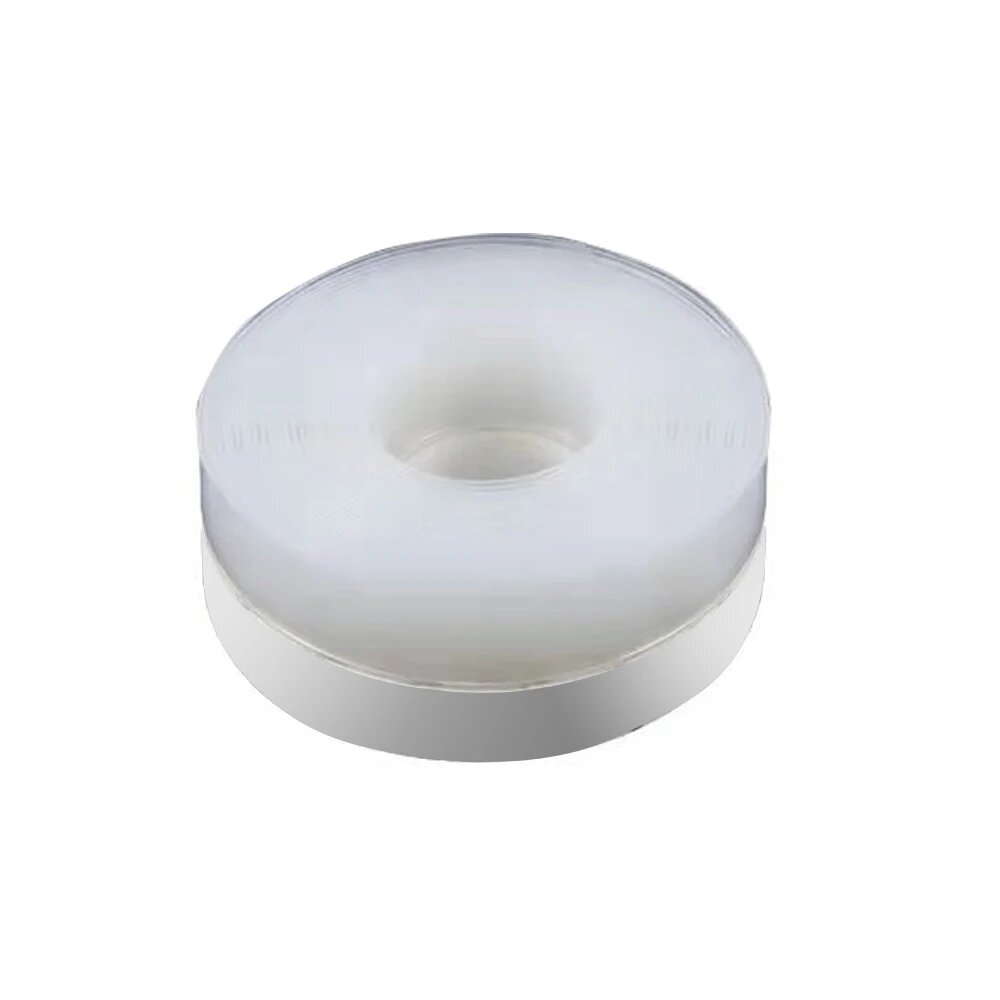 Силиконовая уплотнительная лента для дверей и окон 45 мм, Transparent, 3m