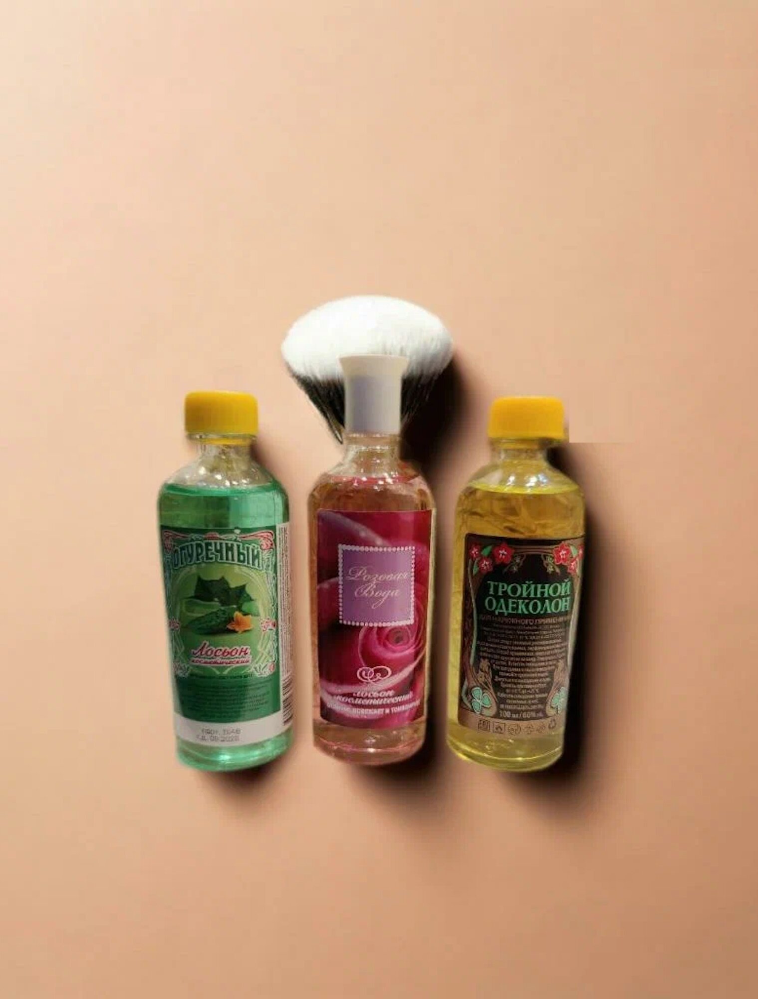 Box 16, Одеколон "Тройной"+ лосьон "Огуречный"+ лосьон "Розовая вода", ООО Abar, 300 ml