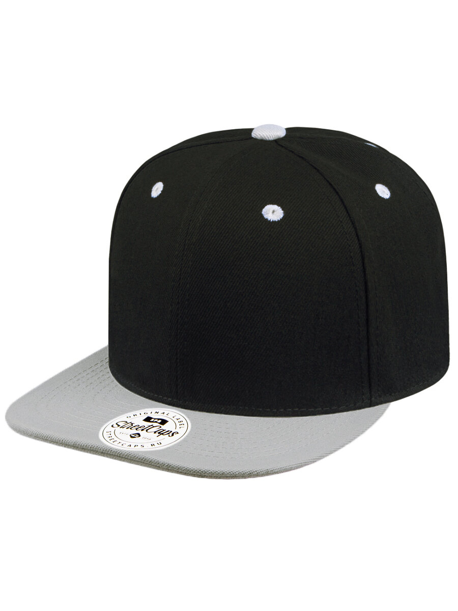 Бейсболка 004-6-2-000-000A Шестипанельная двухцветная акриловая для мужчин