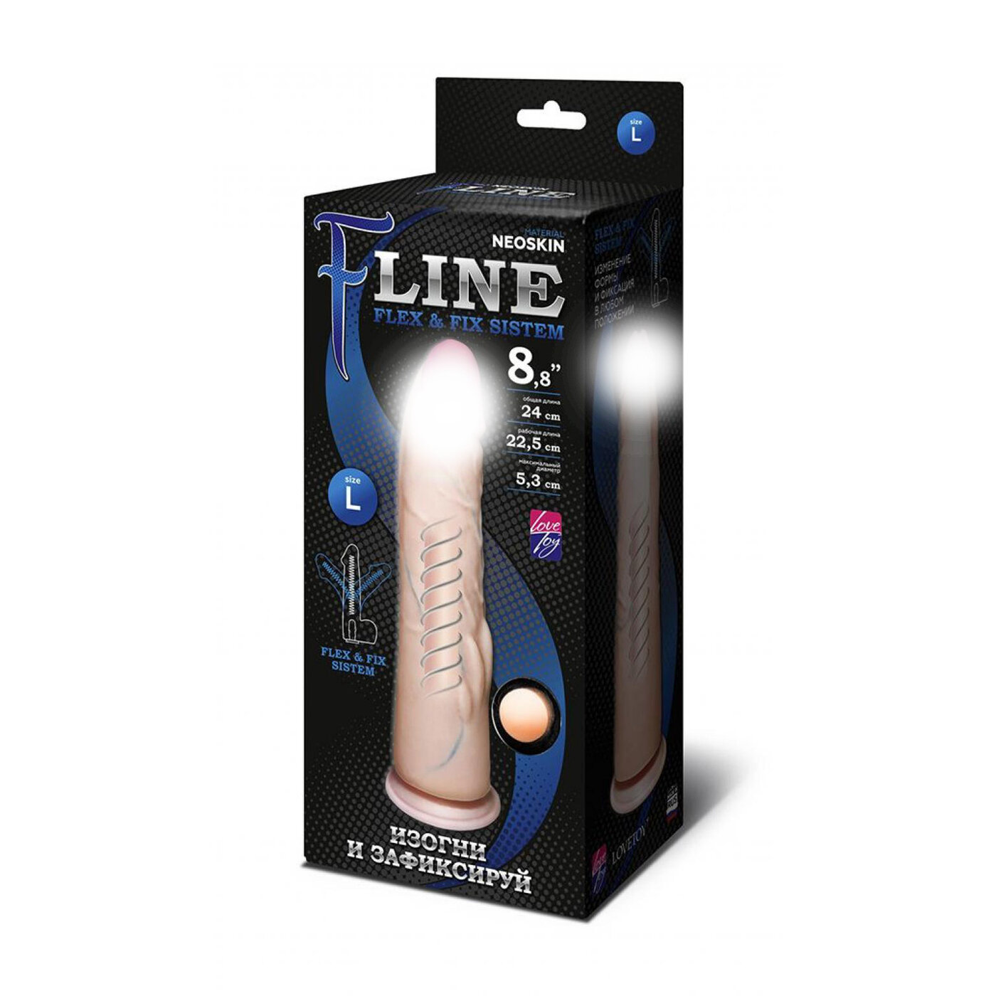 Фаллоимитатор F Line 8,8" Lovetoy 580203 ru