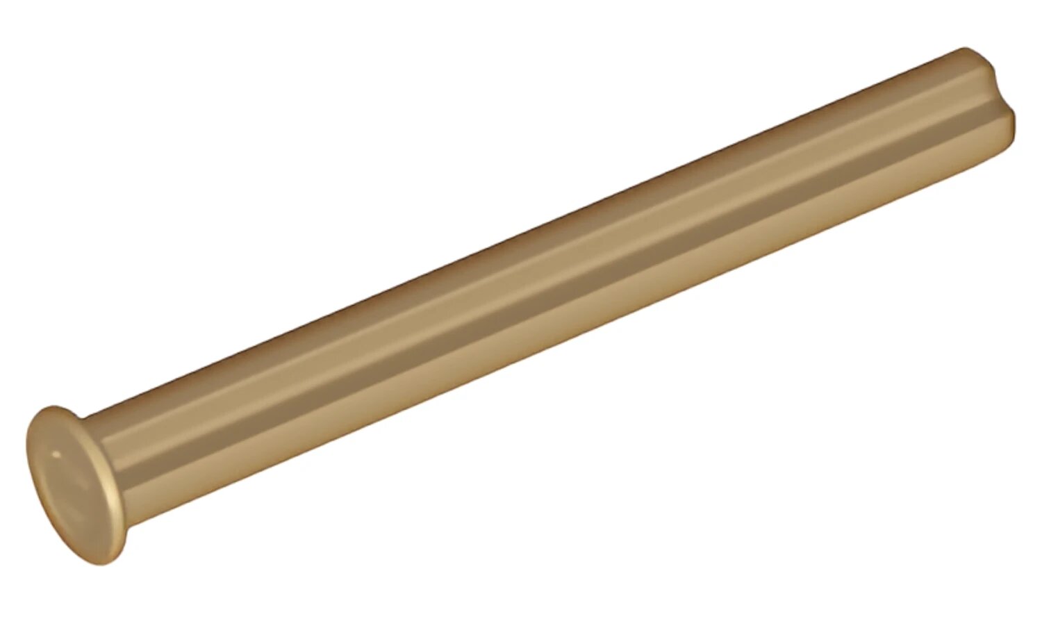 Деталь LEGO Technic, Axle 5L with Stop 15462 Dark Tan U