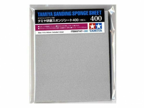 Наждачная бумага на поролоновой основе с зернистостью 400