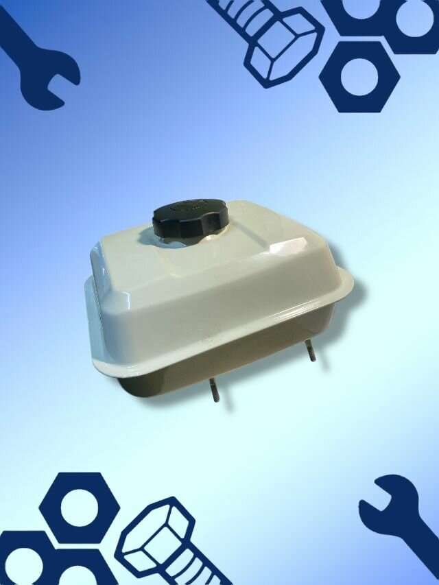 Бак топливный с резьбовой крышкой на мотоблок 168/170F